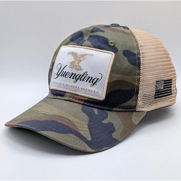 Accessories | Yuengling Brewery Adult Mesh Trucker Snapback Cap Camo ...